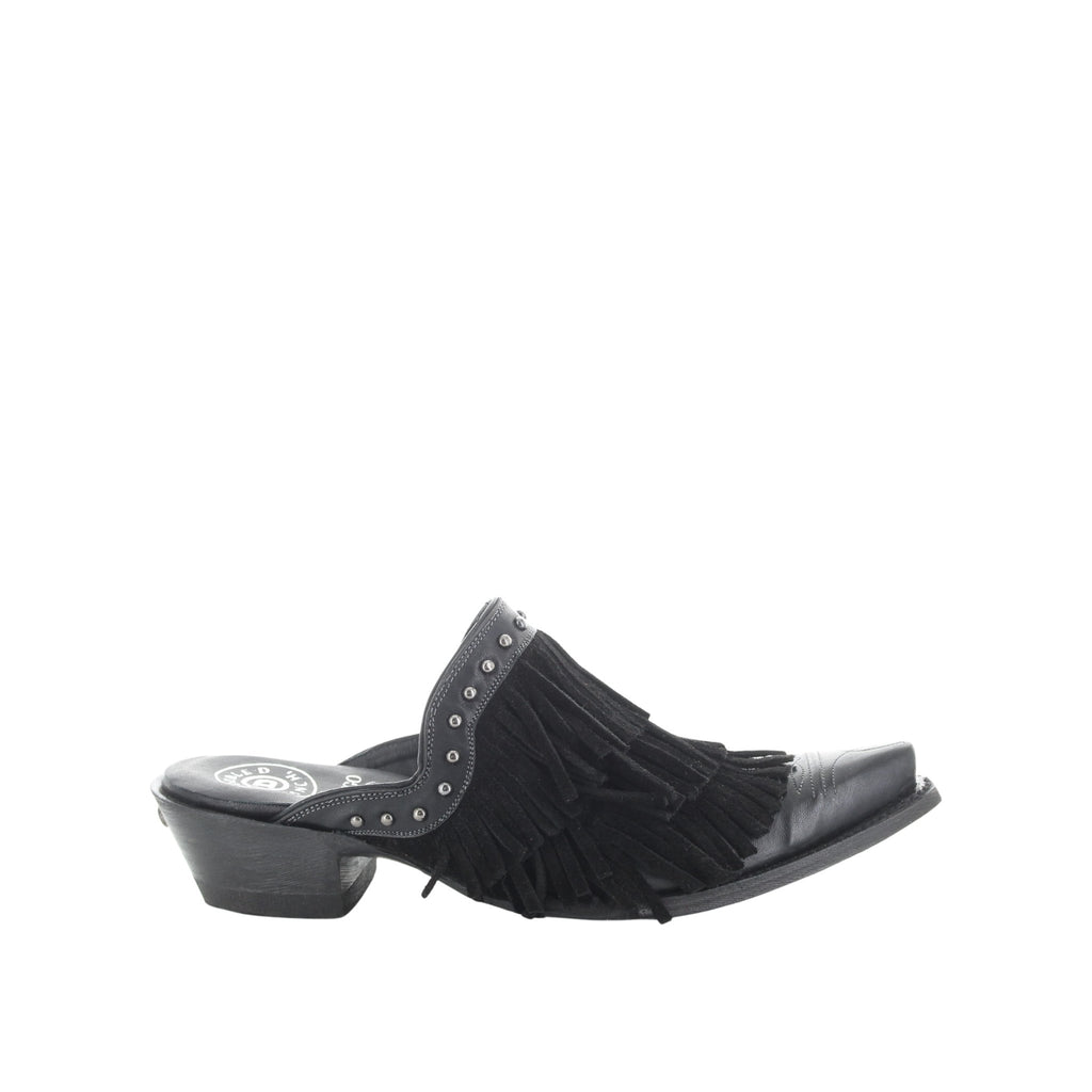 ON THE FRINGE MULE |WOMENS| Double D