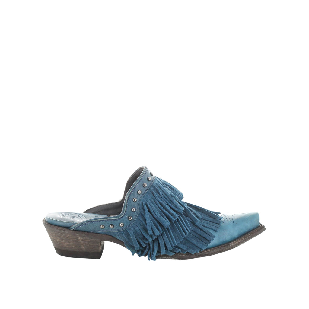 ON THE FRINGE MULE |WOMENS| Double D