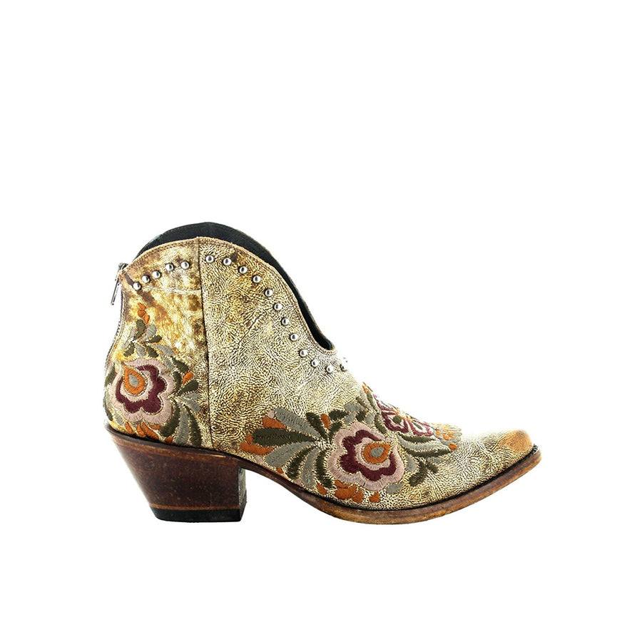 Women's Suede Embroidery Studded Short Boots | Janely | Yippee Ki Yay ...